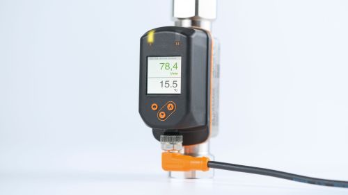 SD- One sensor measures flow rate & temperature - ifm