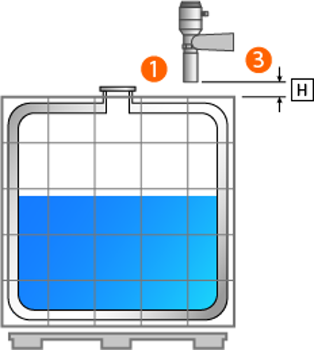LW radar level sensor | Installation guidelines - ifm