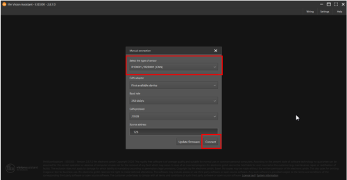 Easy device configuration for R1D2 radar ground speed sensor - ifm