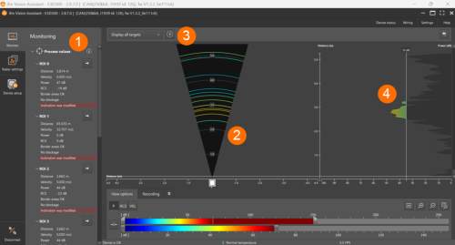 Easy device configuration for R1D2 radar ground speed sensor - ifm