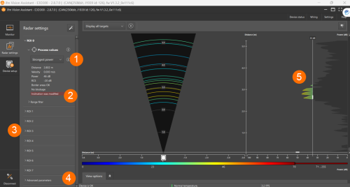 Easy device configuration for R1D2 radar ground speed sensor - ifm