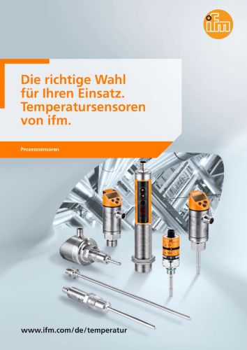 TN2511 - Temperatursensor mit Display - ifm