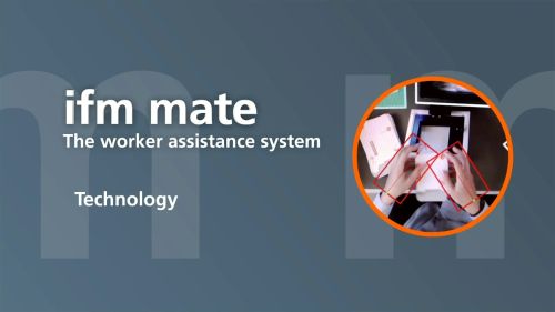 OXZ100 - worker assistance system ifm mate - ifm