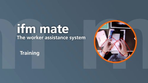 OXZ100 - worker assistance system ifm mate - ifm