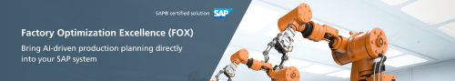 FOX - AI-Driven SAP Production Planning - Factory Optimization ...
