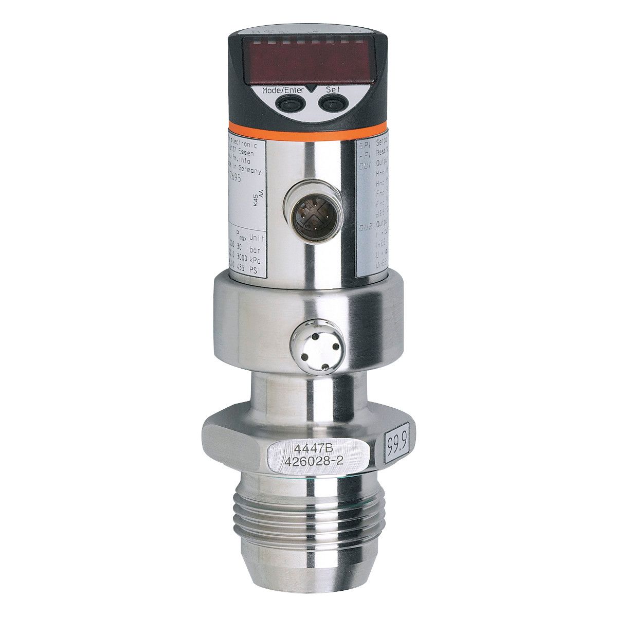 PI2692 - Frontbondige druksensor met display - ifm