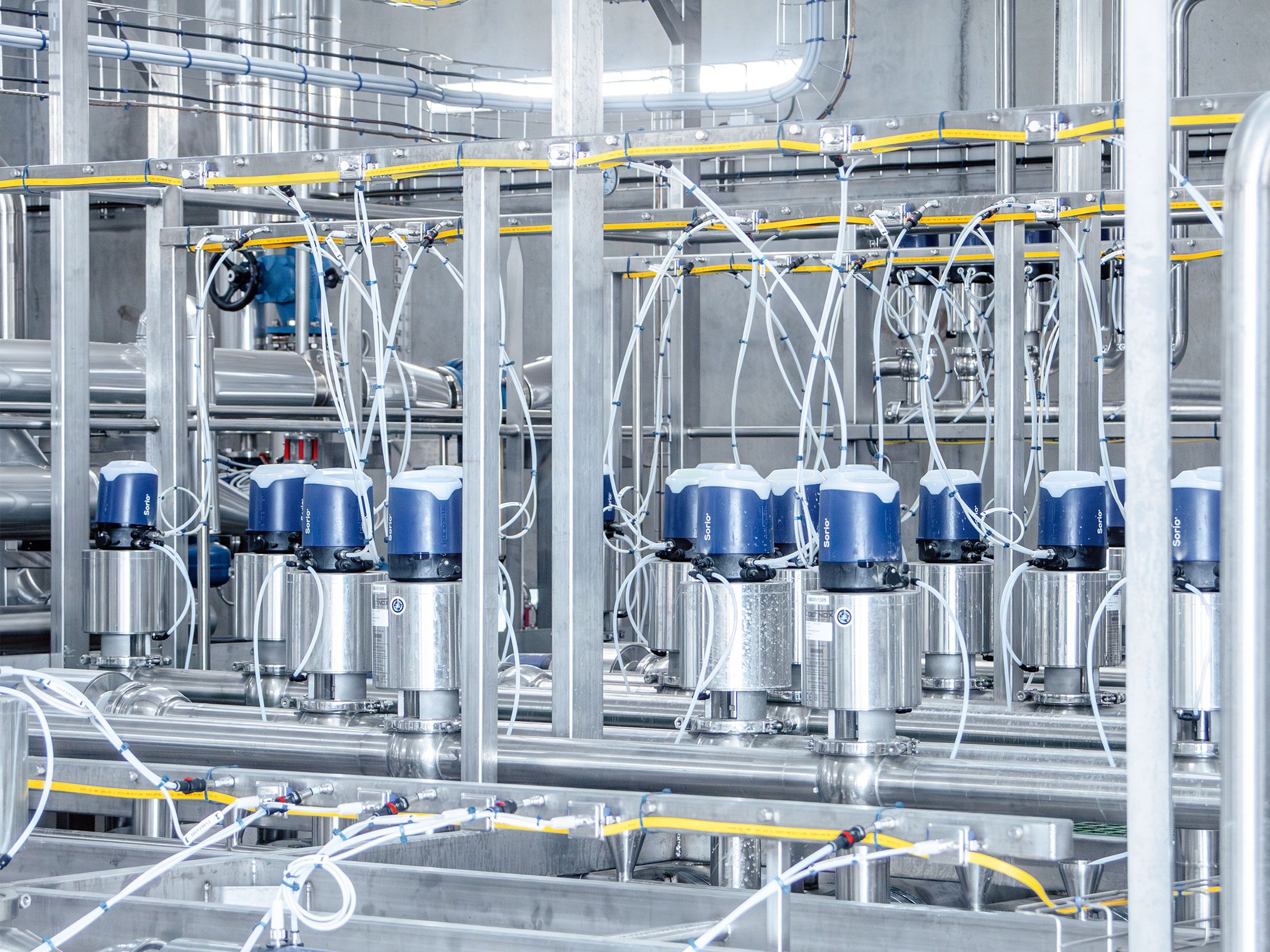Application report: Danone – digitalisation of a new oat drink plant - ifm
