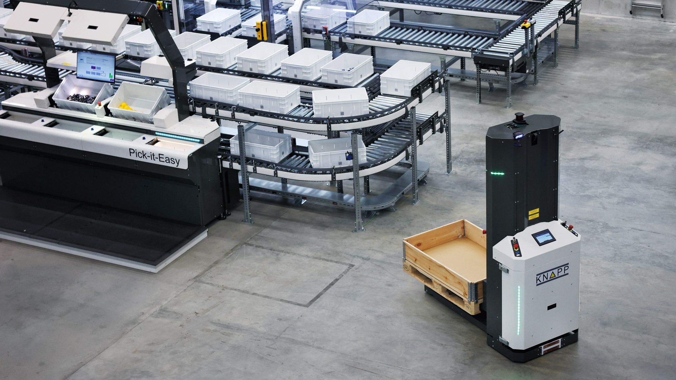 Application report: KNAPP – 3D camera system in mobile robots - ifm