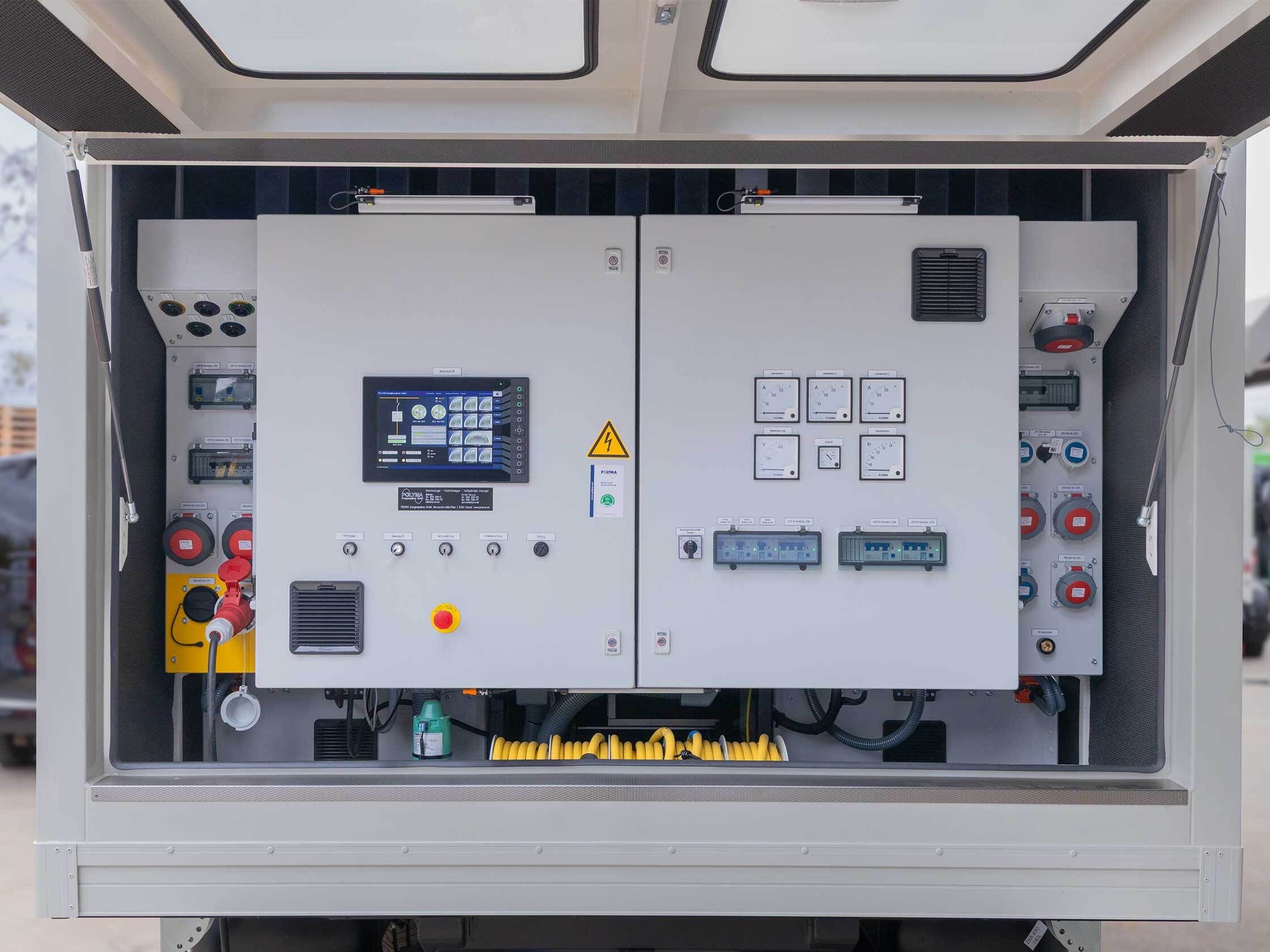 Application report: Polyma – Mobile hybrid power generation - ifm