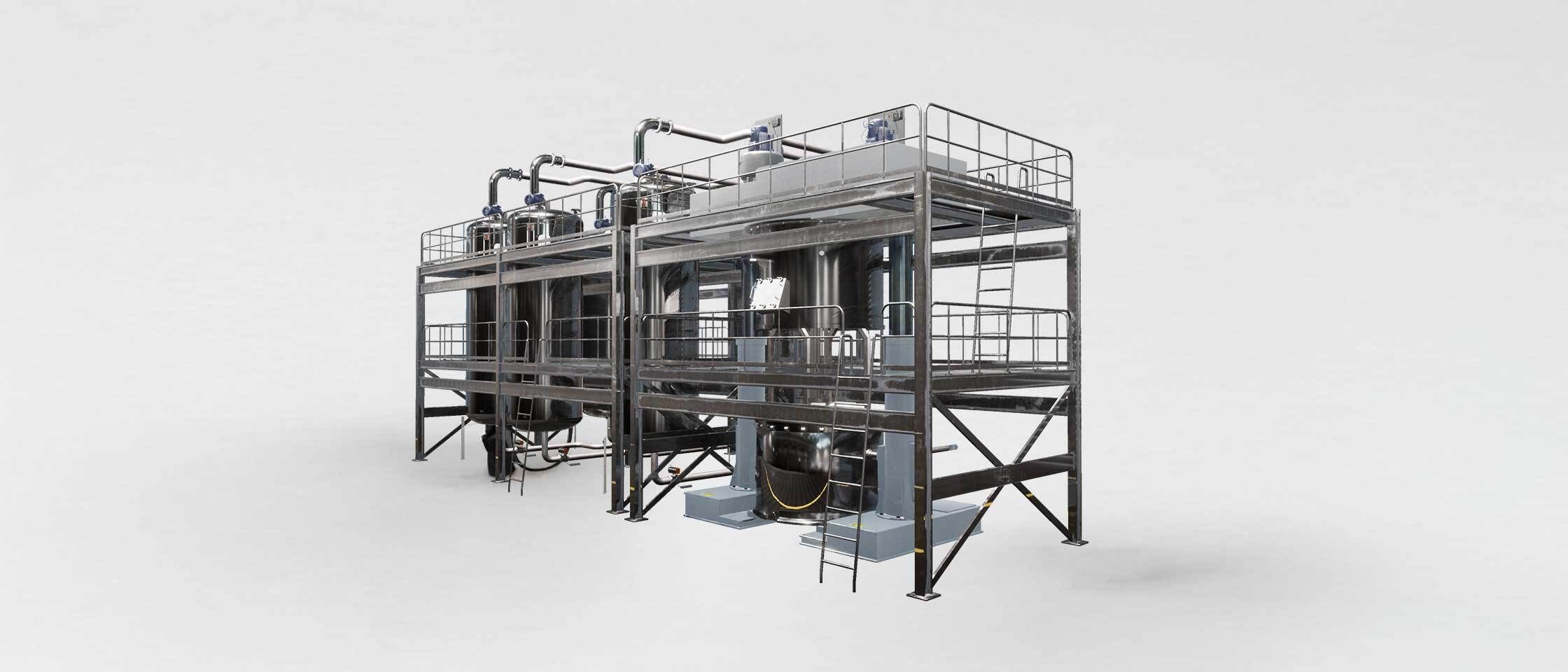 Compact plant design for mixing applications - ifm
