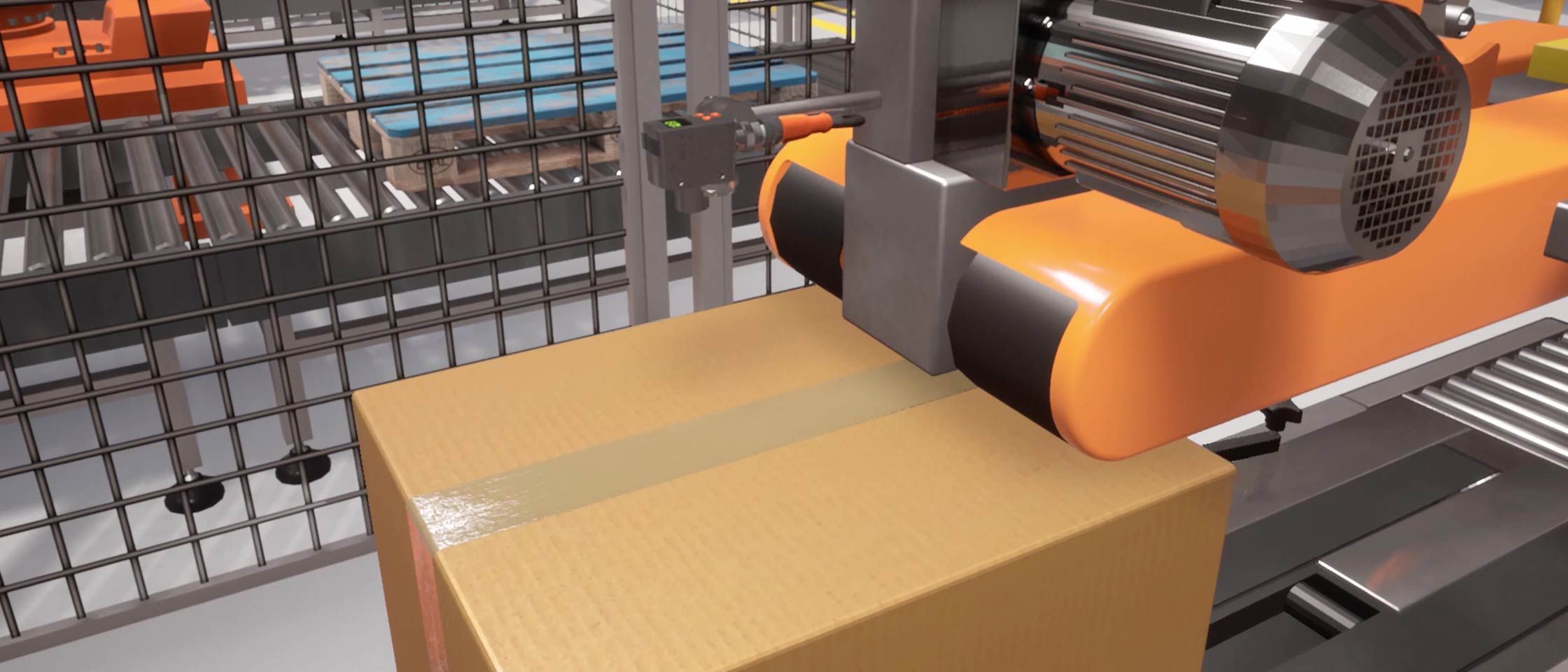 Making sure that parcels are securely sealed when sent to the customer ...