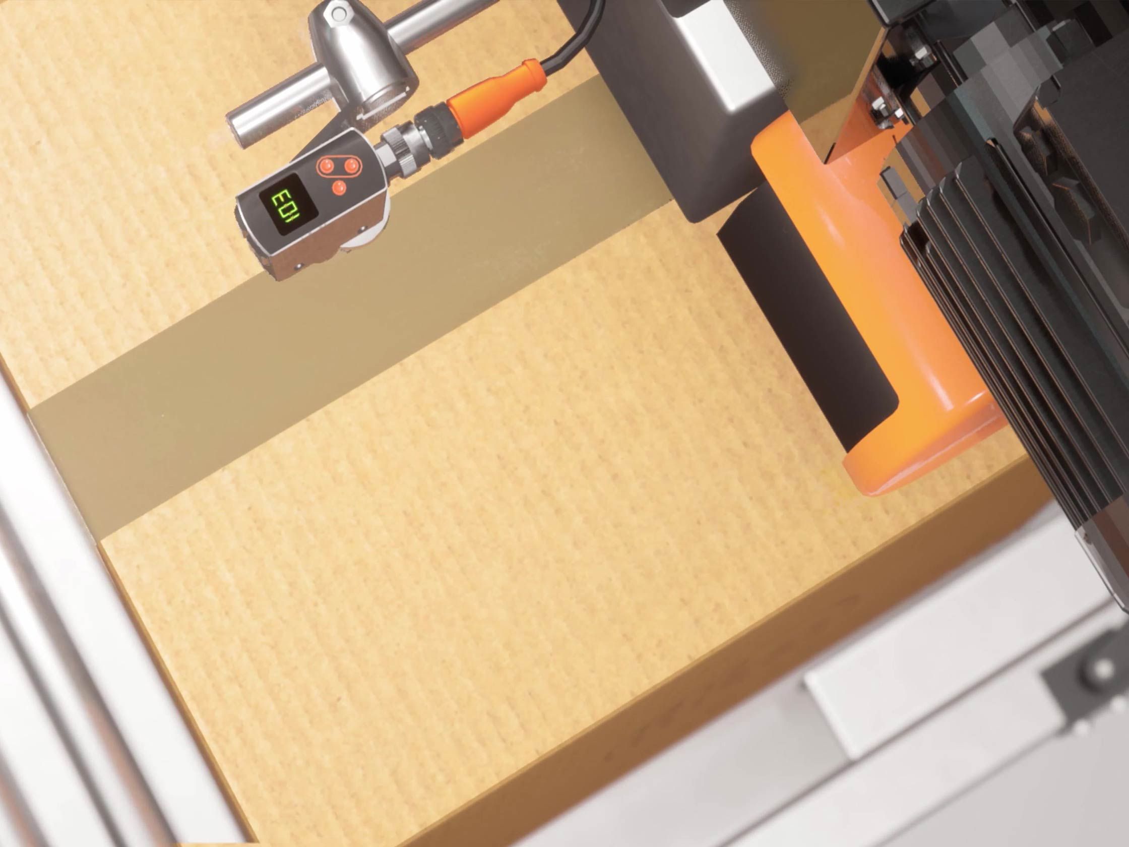 Making sure that parcels are securely sealed when sent to the customer - ifm