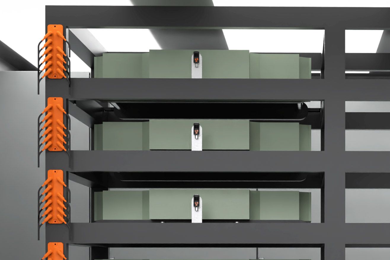 Battery swapping station for electric vehicles - ifm