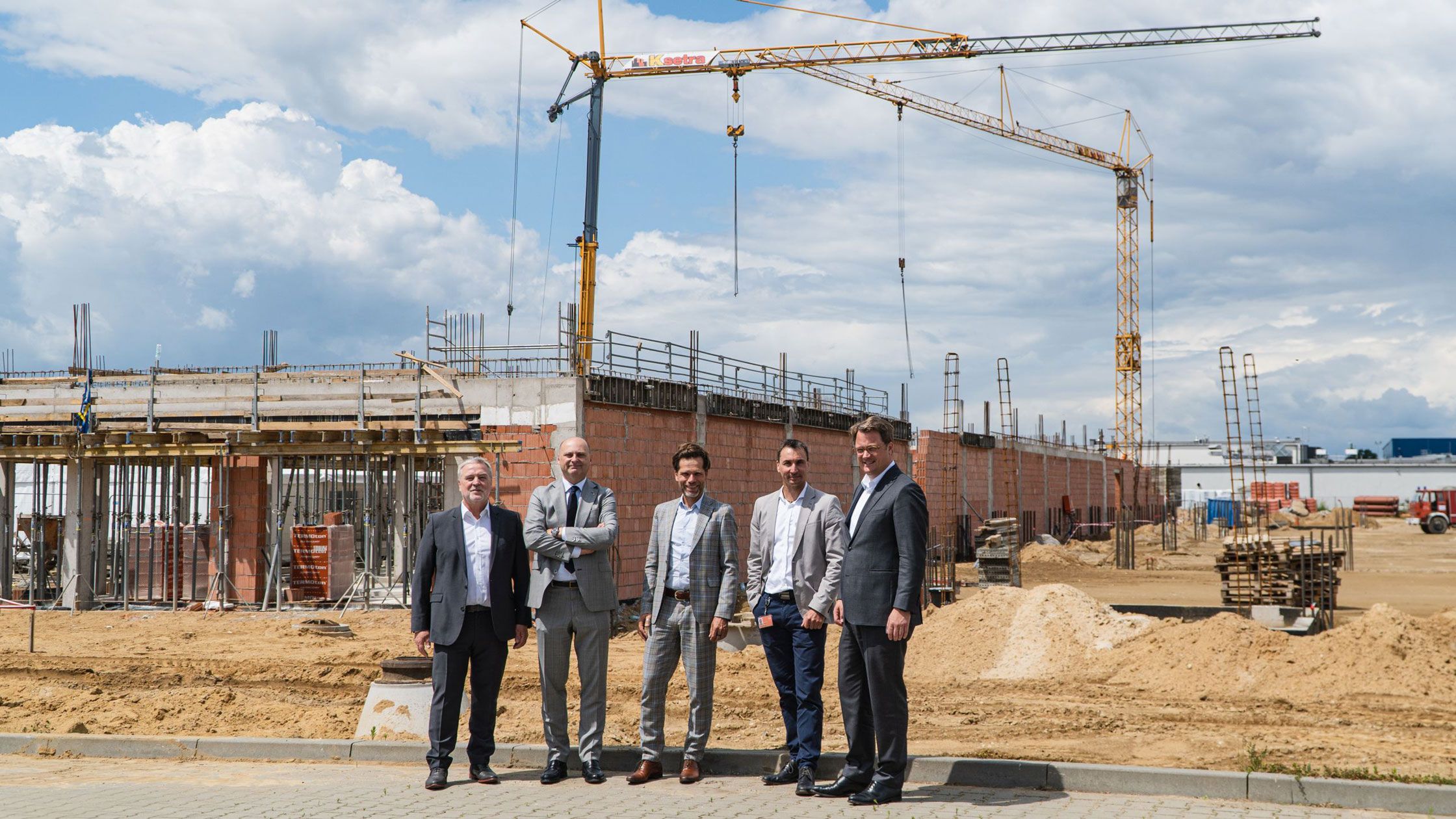 The foundation stone has been laid: a new and sustainable building for ...