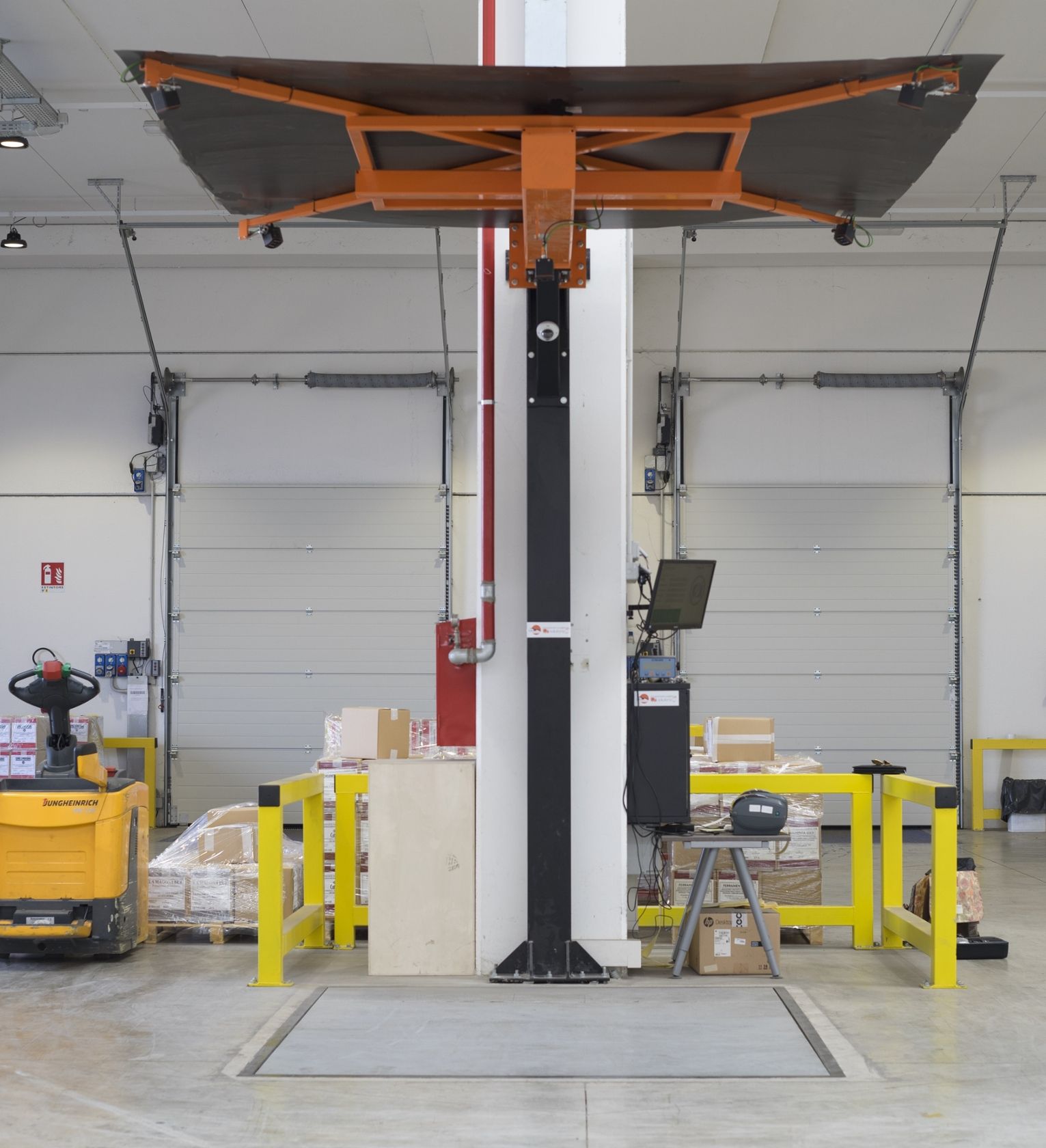 Application example - O3D for static volume measurement - ifm