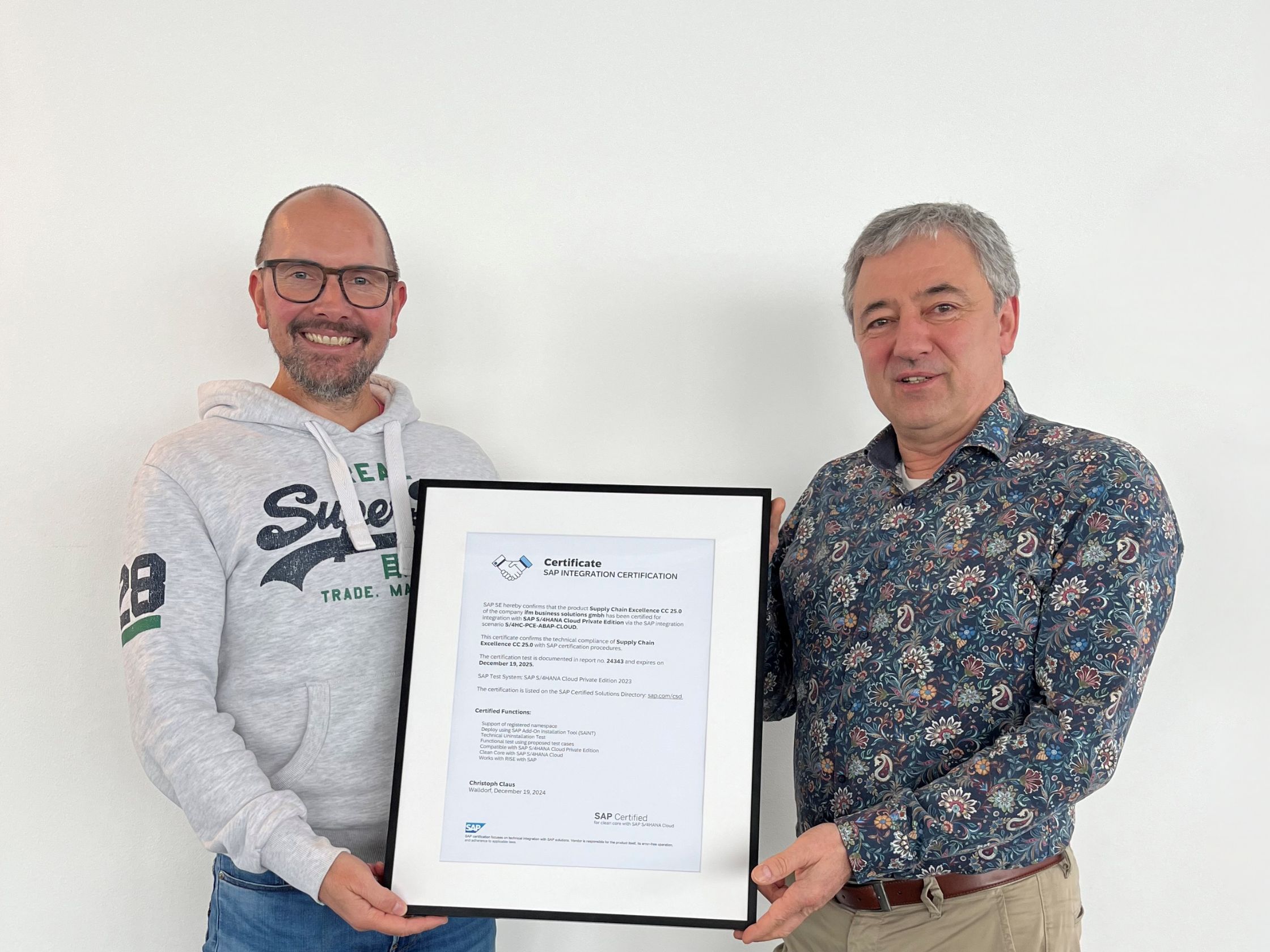 Blog: ifm sets new standards with SAP clean core certification - ifm