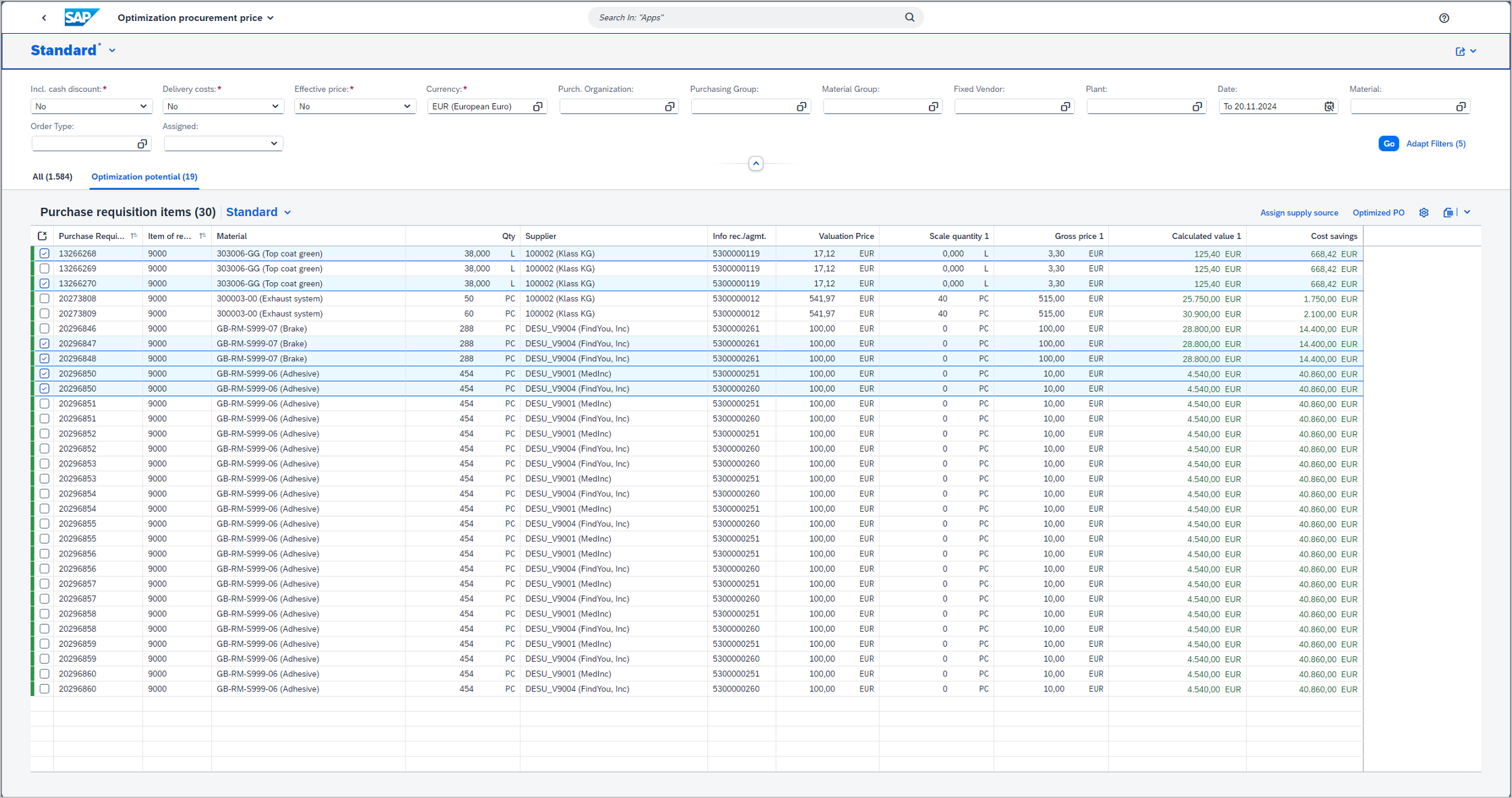 Version 25.0 : Nouvelles fonctionnalités du module Approvisionnement - ifm