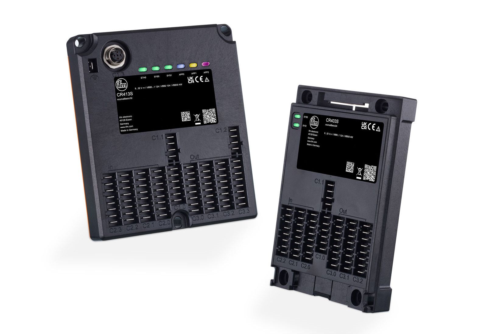 Robust compact controller with safety functions via upgrade - ifm