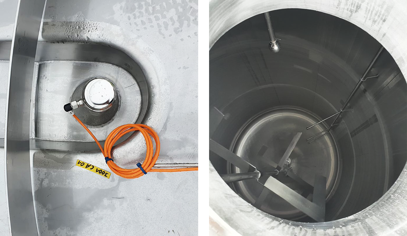 Use cases for the hygienic radar level sensor - ifm