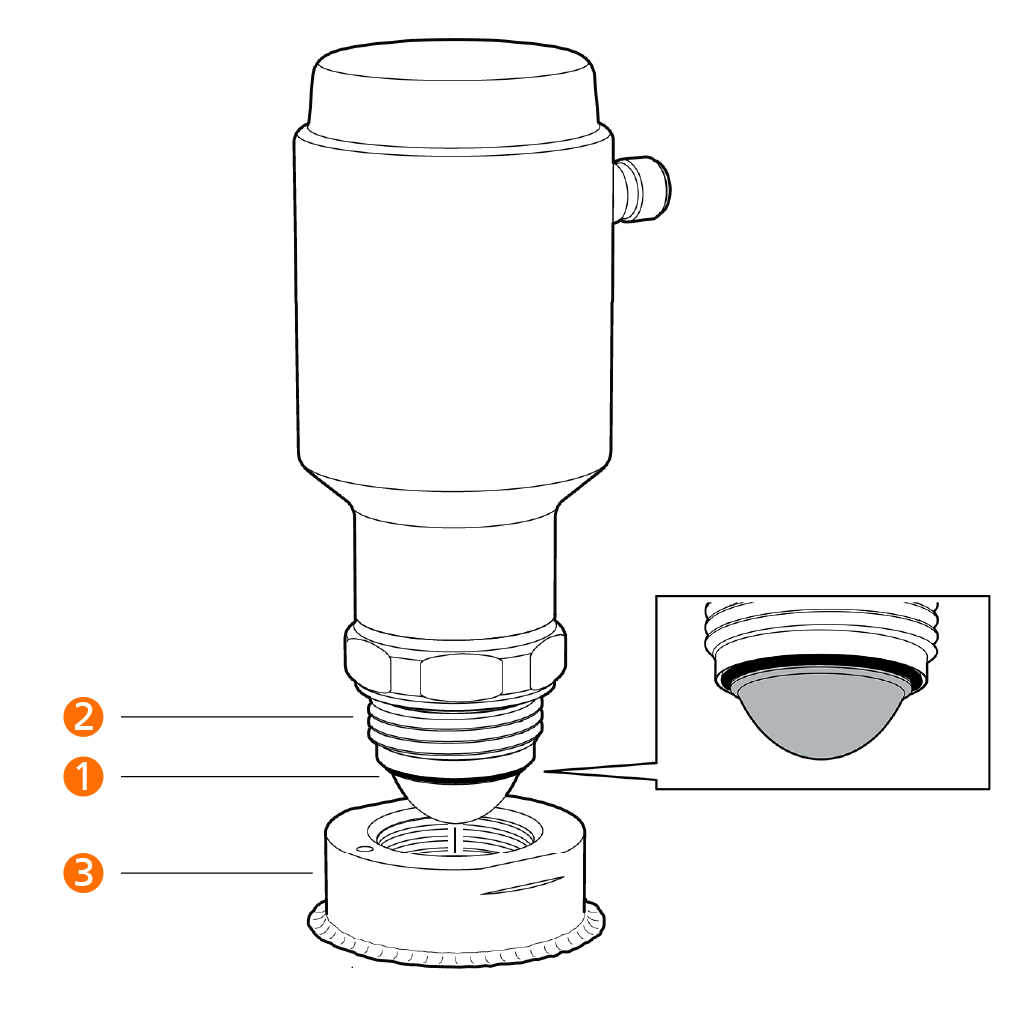 LW radar level sensor | Installation guidelines - ifm