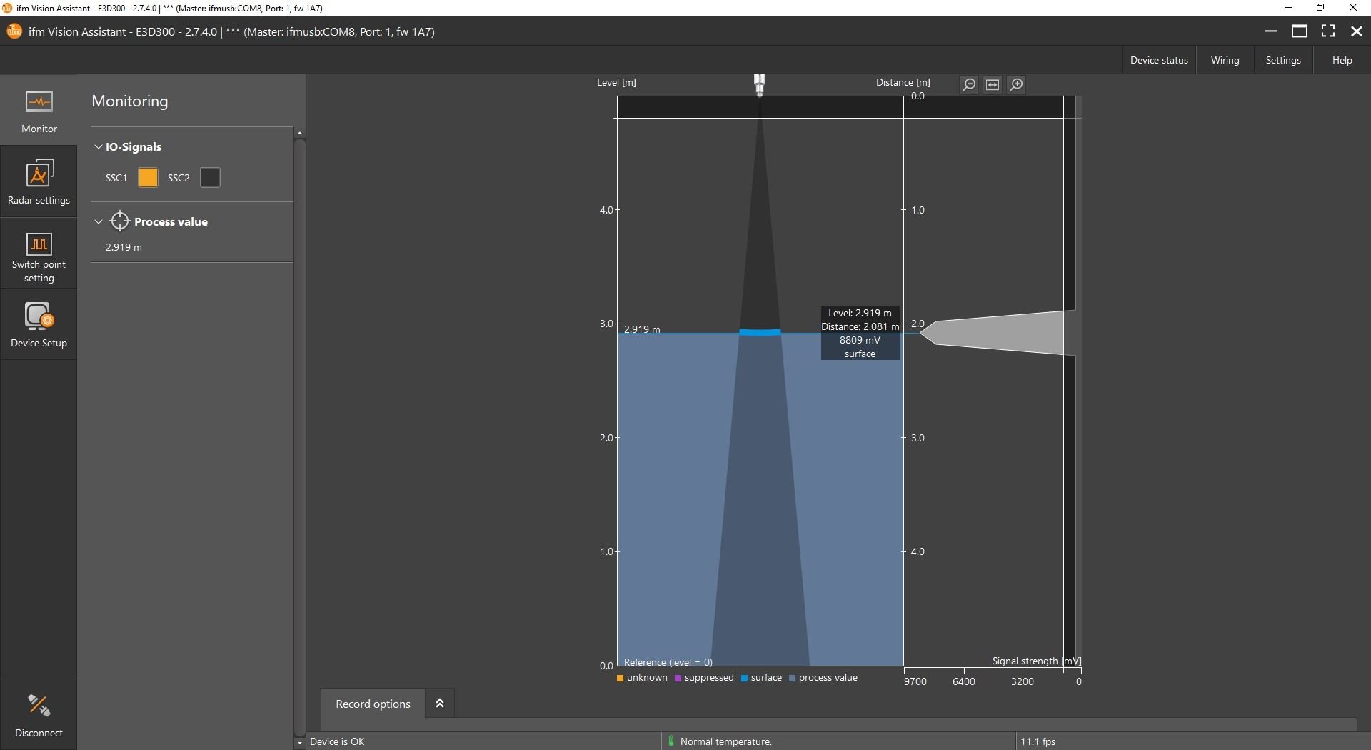 Device configuration - ifm