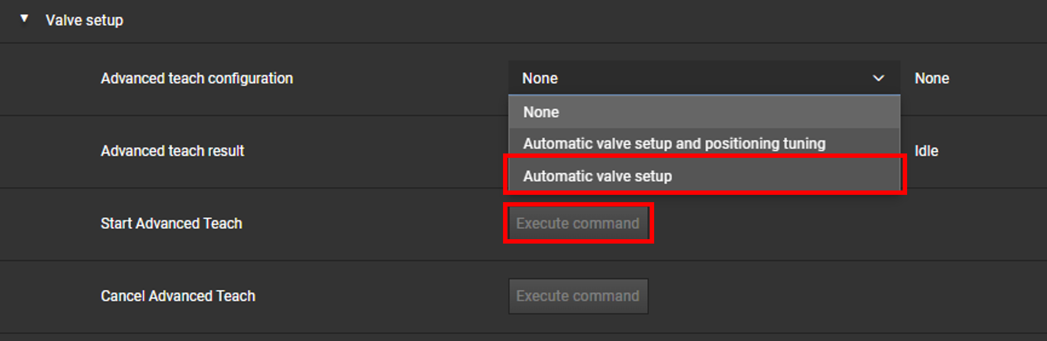 MVQ valve positioner: Device configuration - ifm