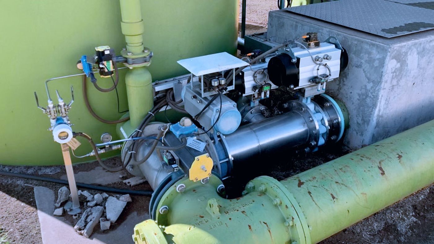 Valve monitoring in a backwash system - ifm