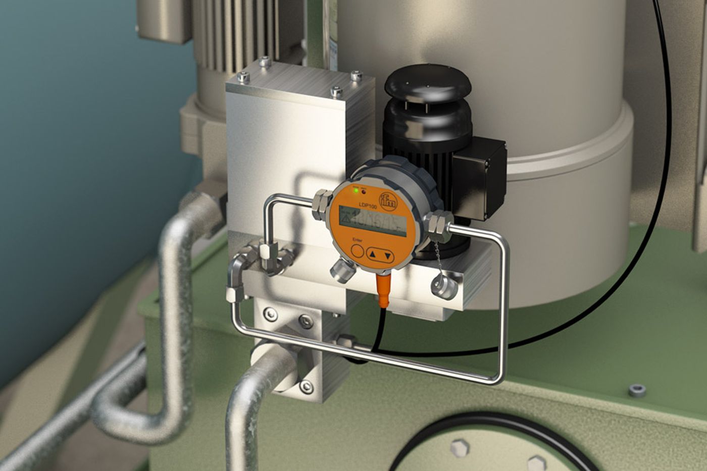 Oil quality monitoring and reliable detection of oil contaminants - ifm
