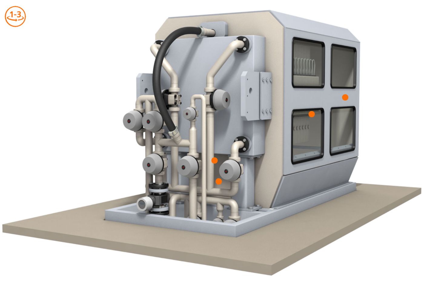 Recycling of hazardous waste thanks to fully automatic filter presses - ifm