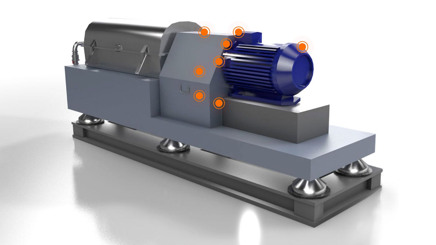 Decanter centrifuge for wastewater treatment - ifm