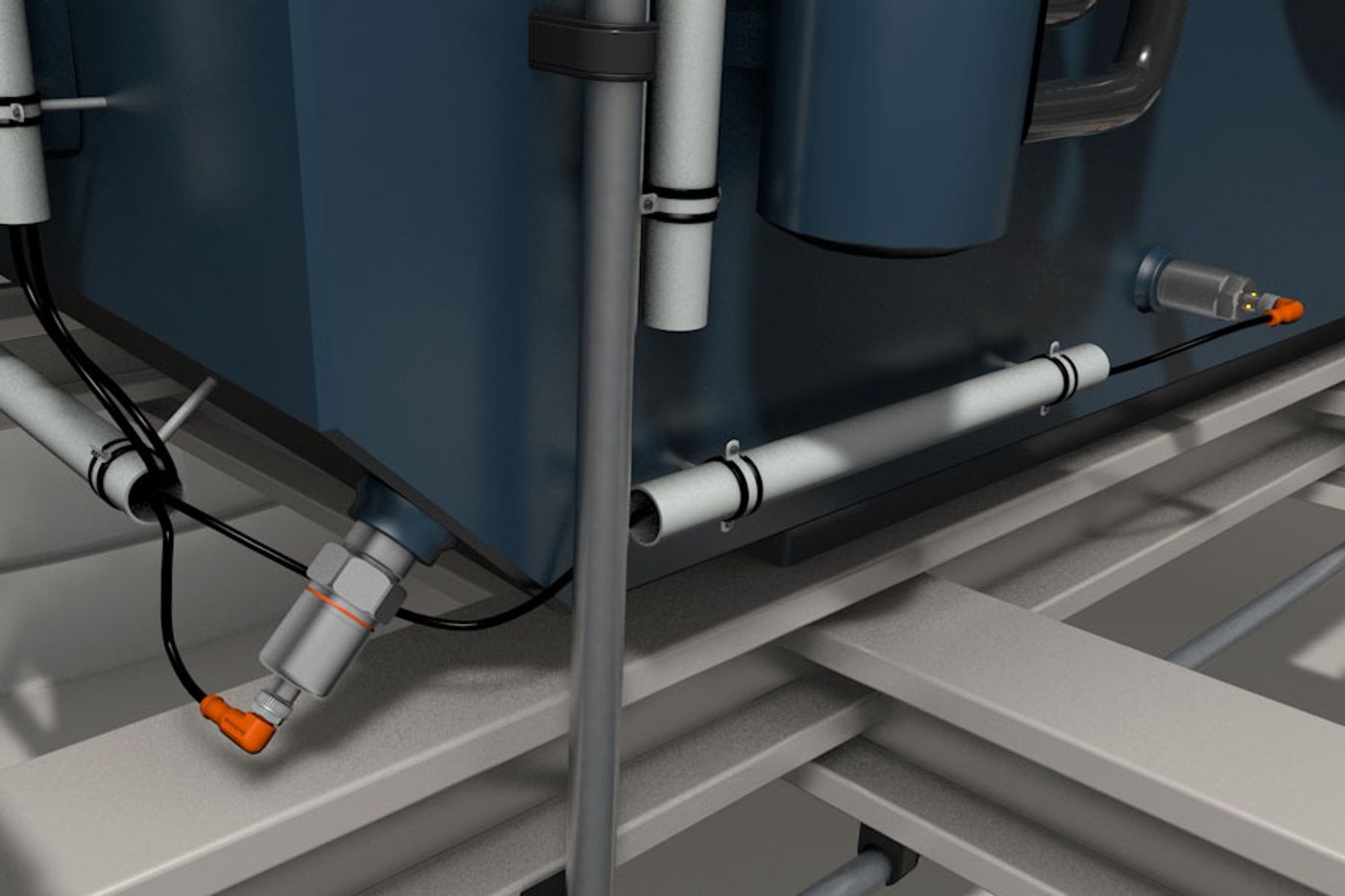 Level gearbox oil - ifm