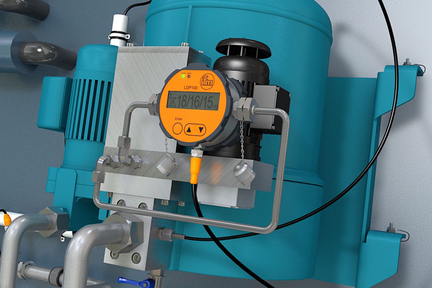 Condition monitoring for oil - ifm