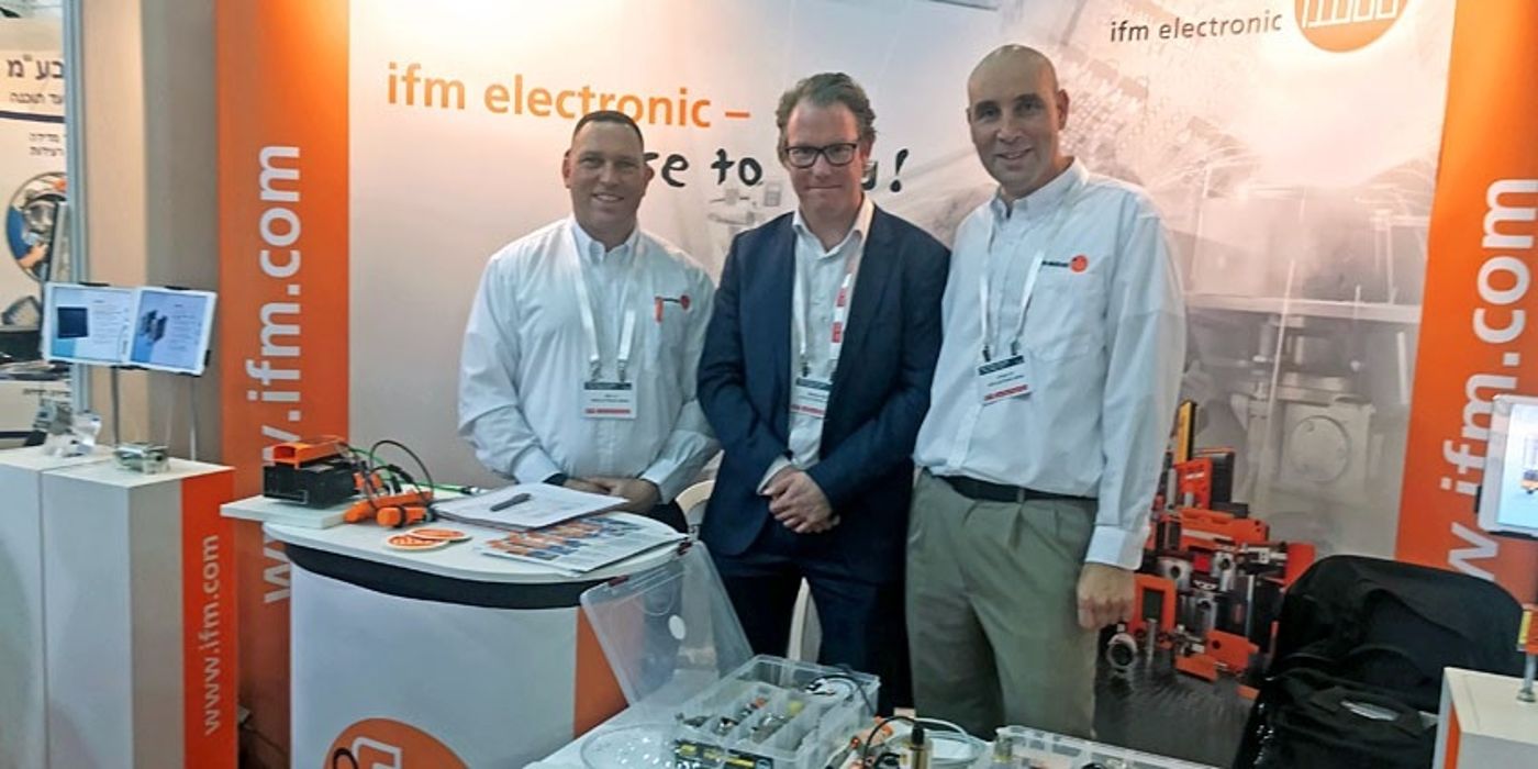 ifm Israel auf der Motion Control & Power Solutions - ifm