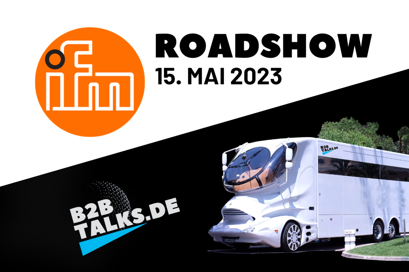 Roadshow - B2B Talks.de zu Gast bei ifm - ifm