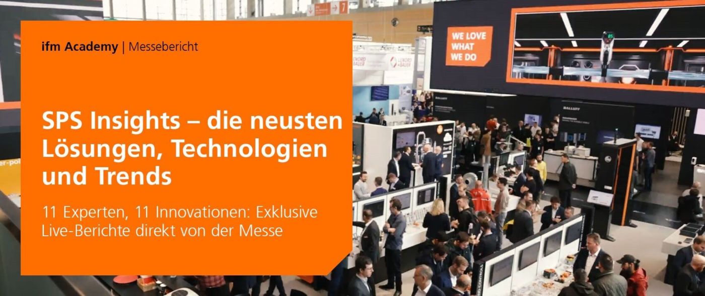 On demand Web-Seminar: SPS Messehighlights - ifm