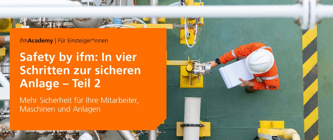 Web-Seminar on demand: safety by ifm - ifm