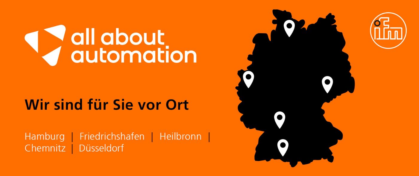 all about automation: Fachmessen für Industrieautomation - ifm