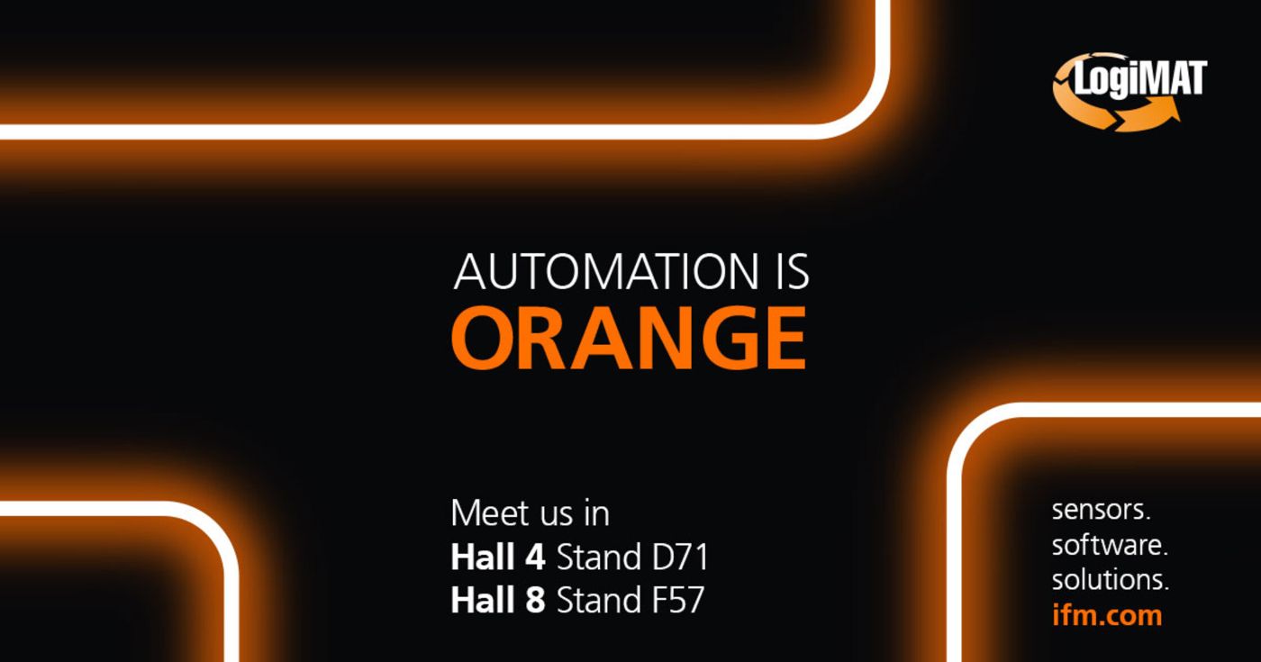 LogiMAT 2026 in Stuttgart: Wir sind dabei! - ifm - ifm