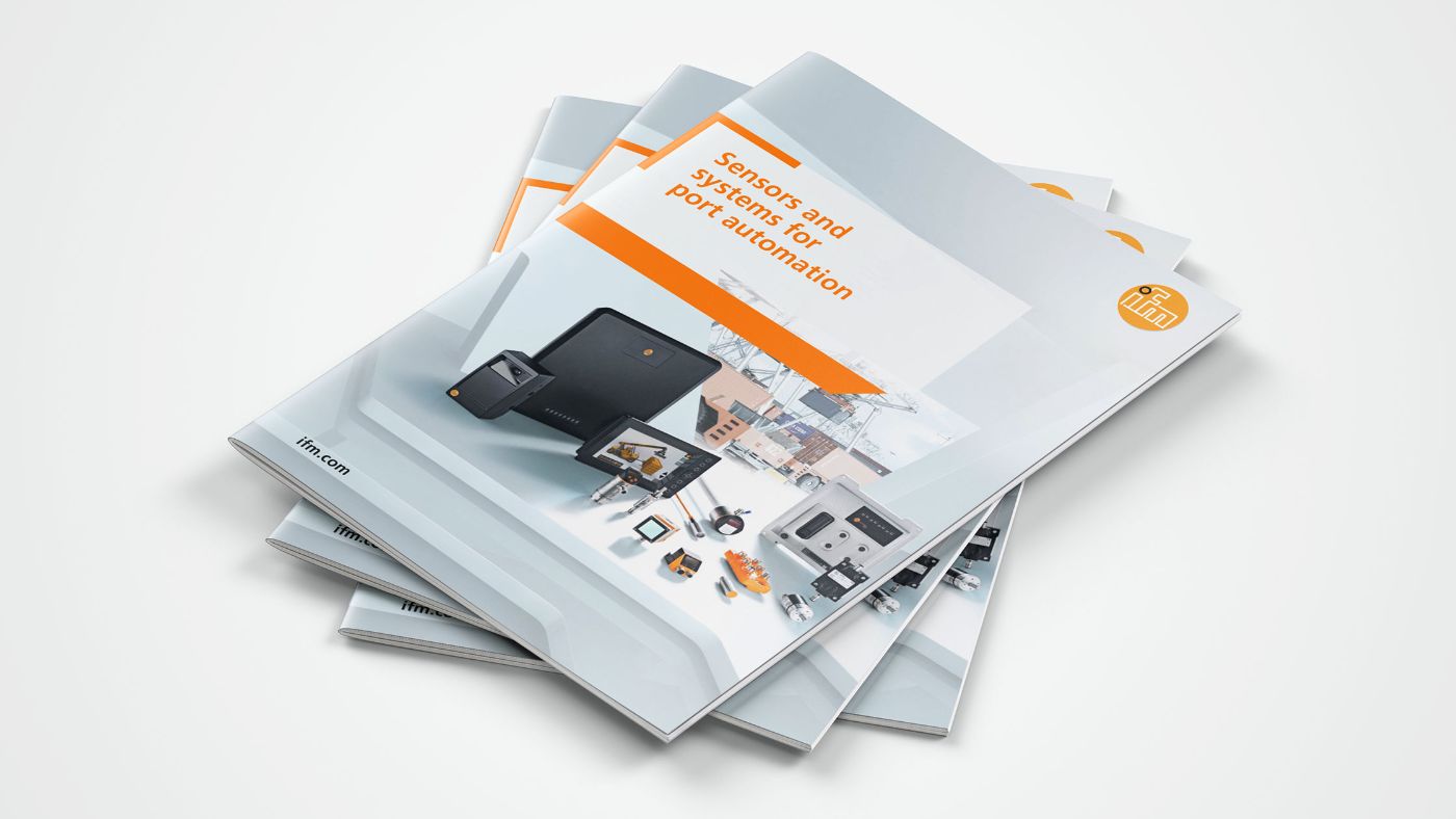 ifm’s brochure Port Automation - ifm