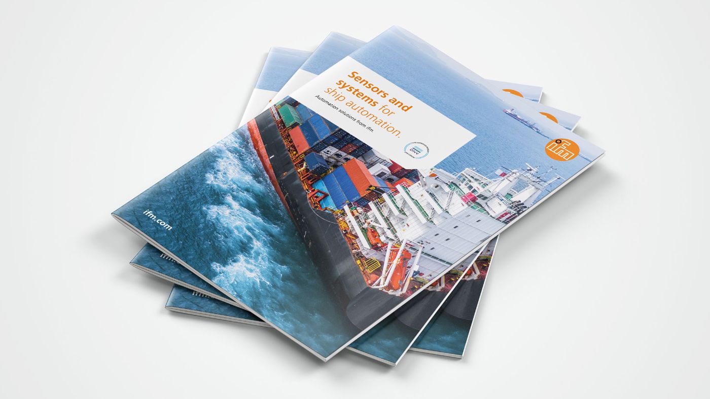 ifm’s brochure Ship Automation - ifm