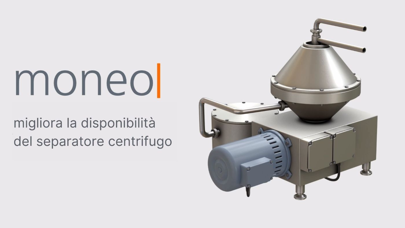 Use case monitoraggio separatore centrifugo con moneo - ifm