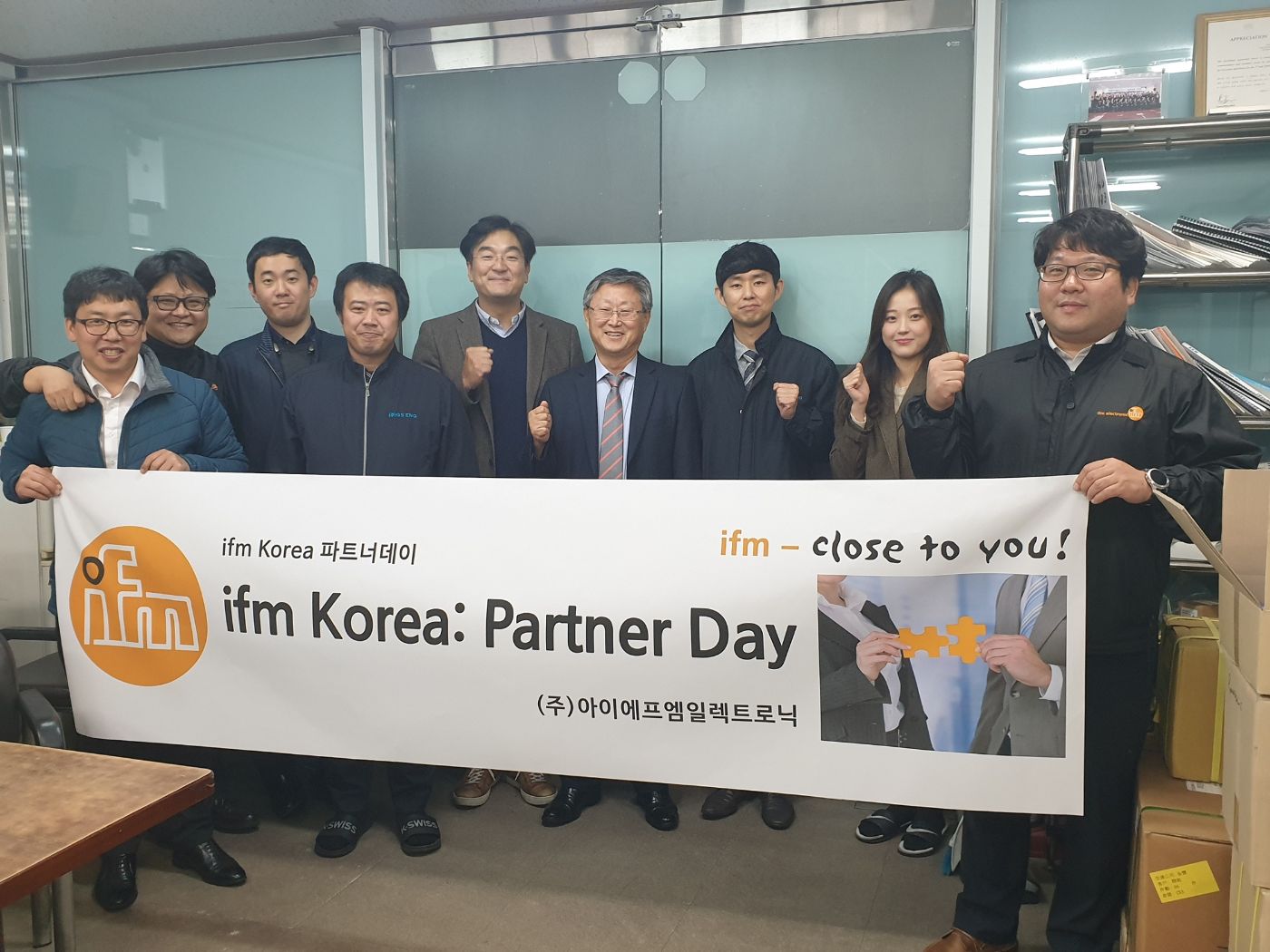 Share the business & vision with the partners - ifm