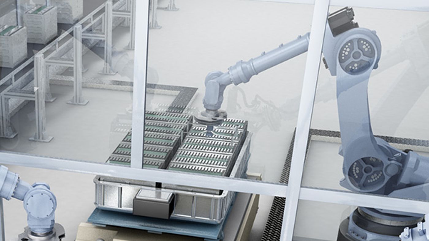 Completeness check on the battery pack - ifm