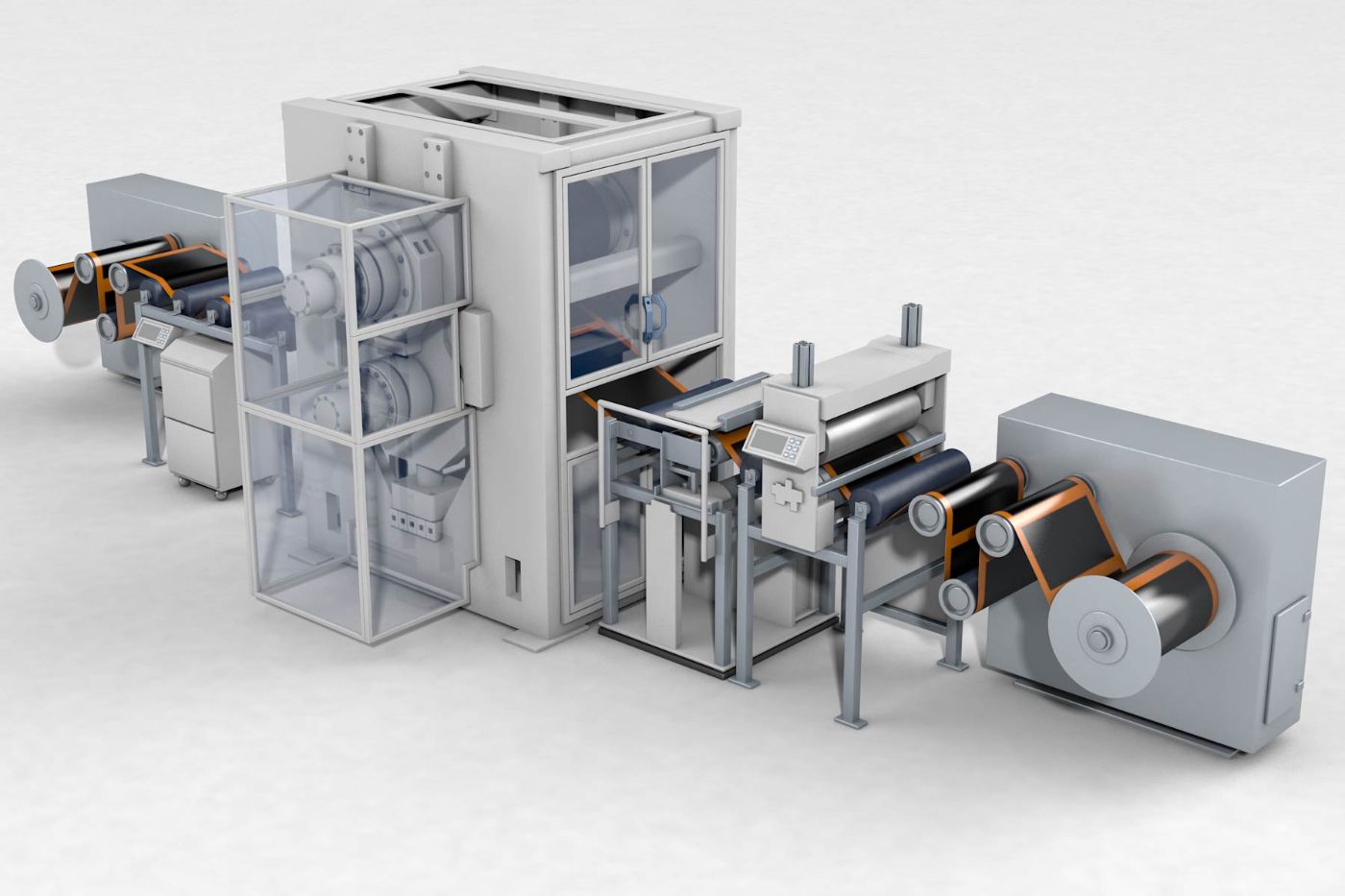 Calendering electrodes - ifm