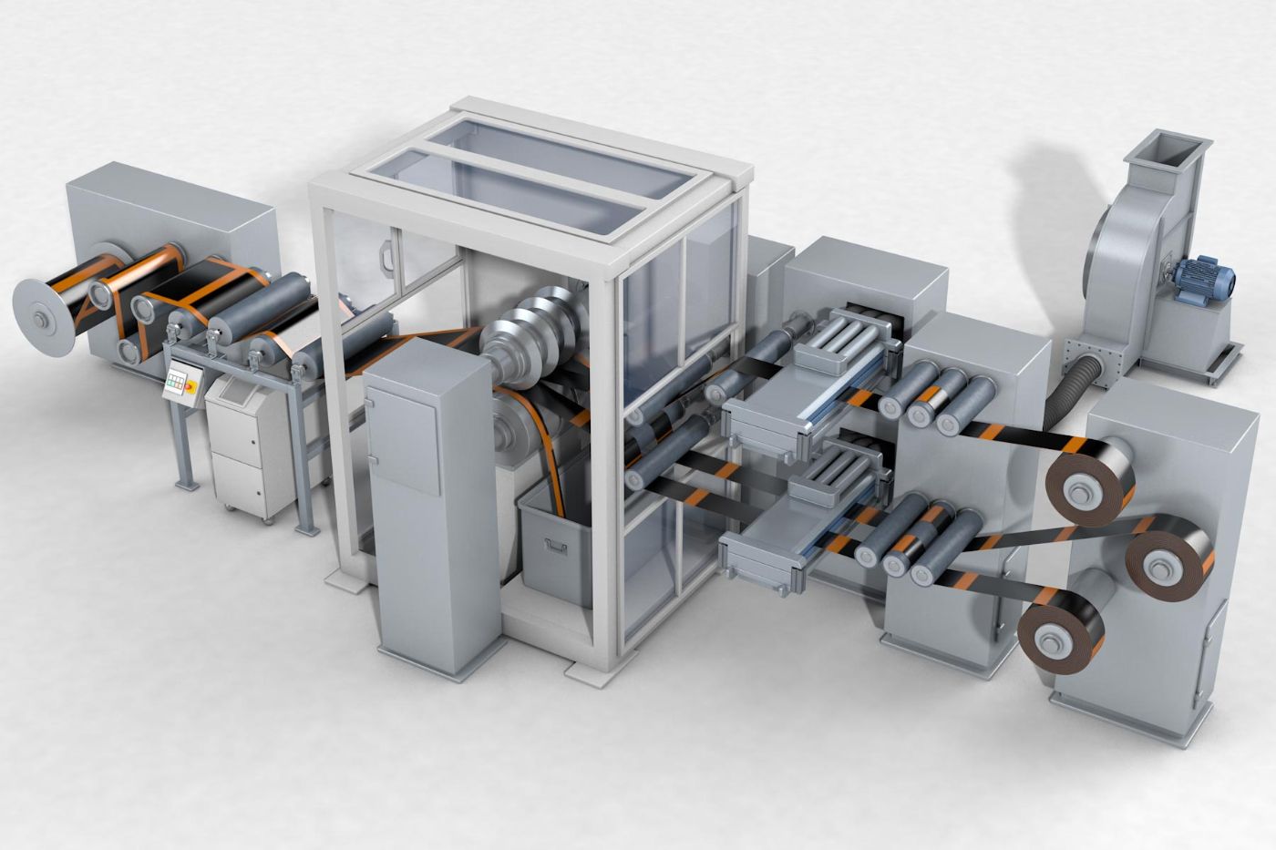 Slitting of electrode coils - ifm