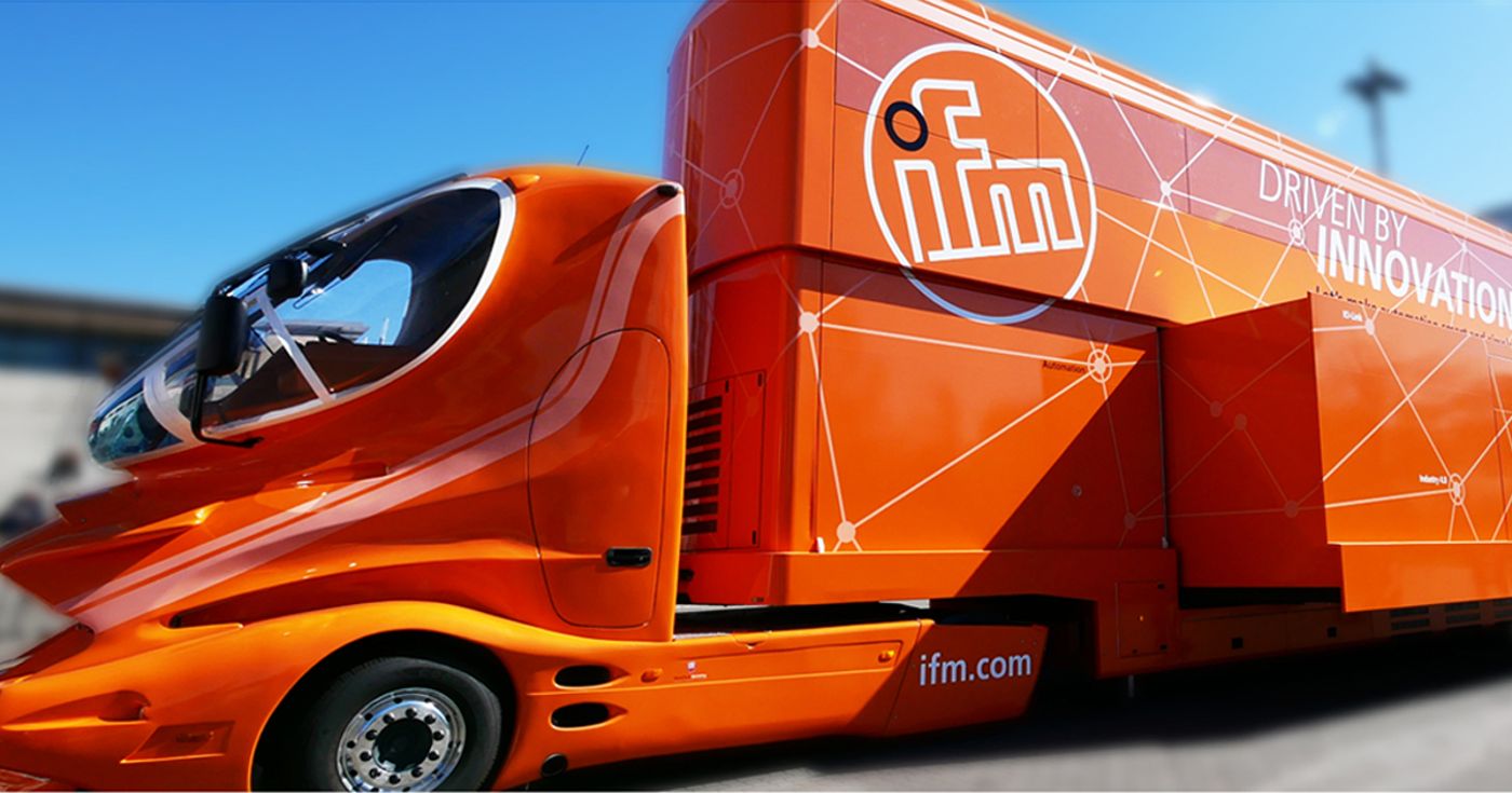 Produktshow im ifm-Truck - ifm