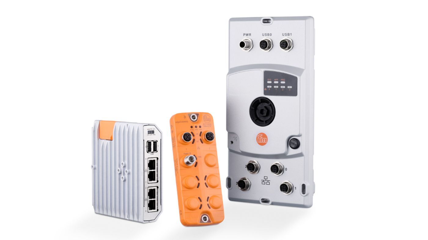 edgeGateway: from the sensor data to your cloud system - ifm