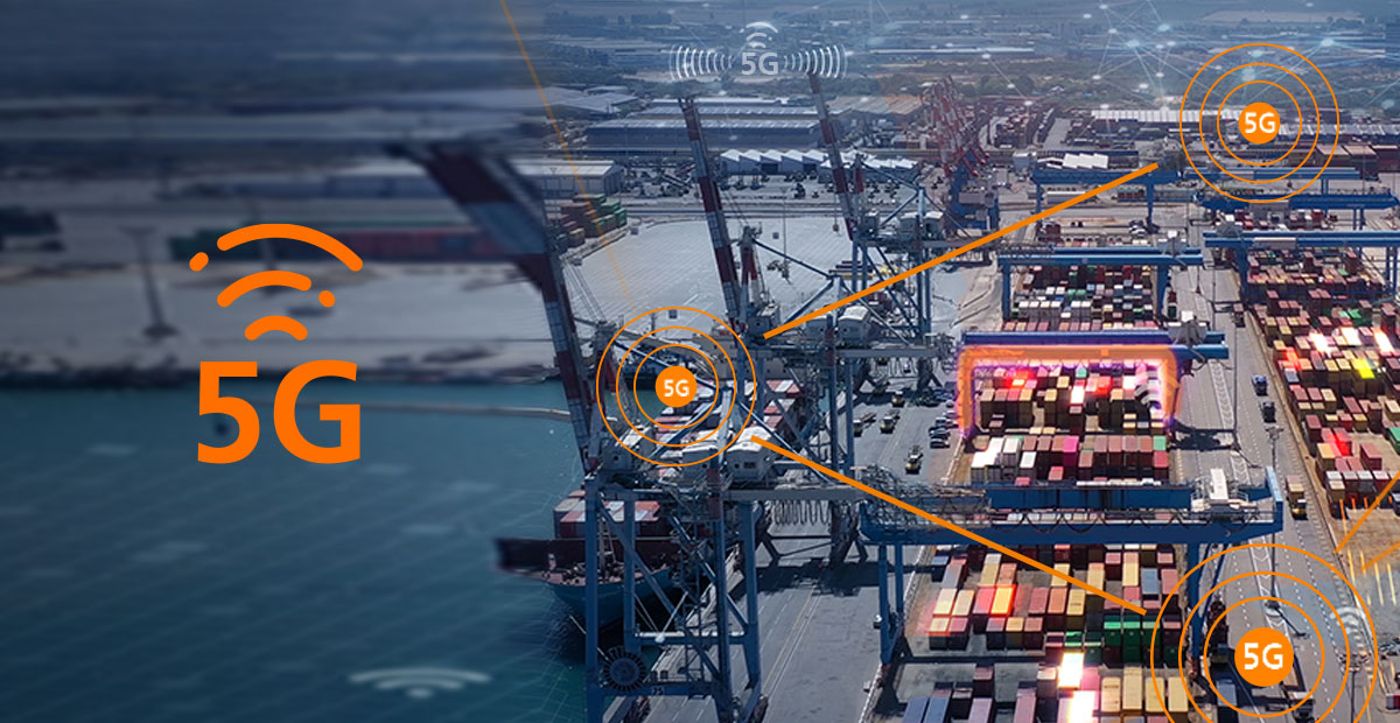 Increasing the efficiency of port operations with 5G technology - ifm
