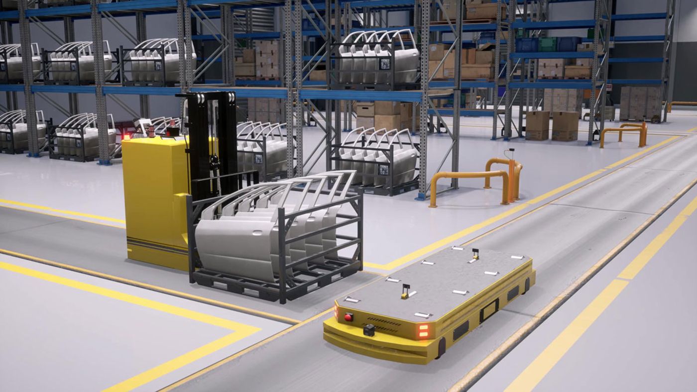 Autonomous mobile robots for more efficiency - ifm