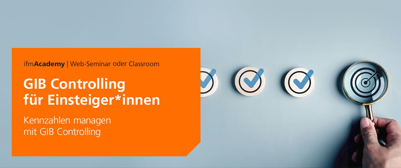 ifm Academy für Einsteiger*innen: GIB Controlling - ifm